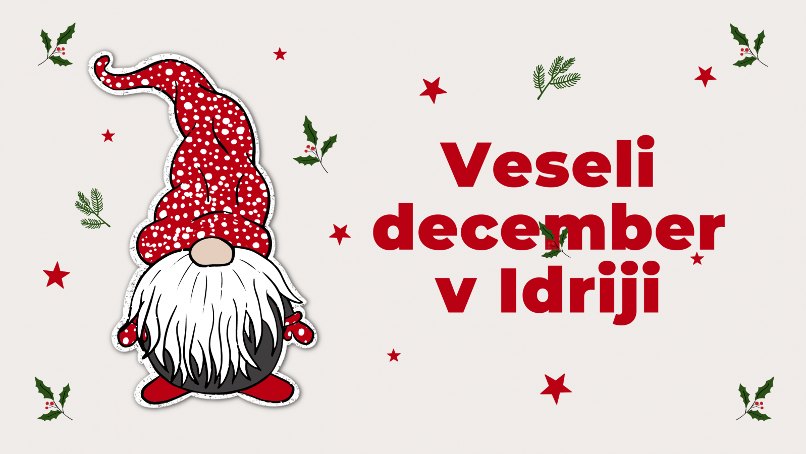 Veseli december v Idriji!