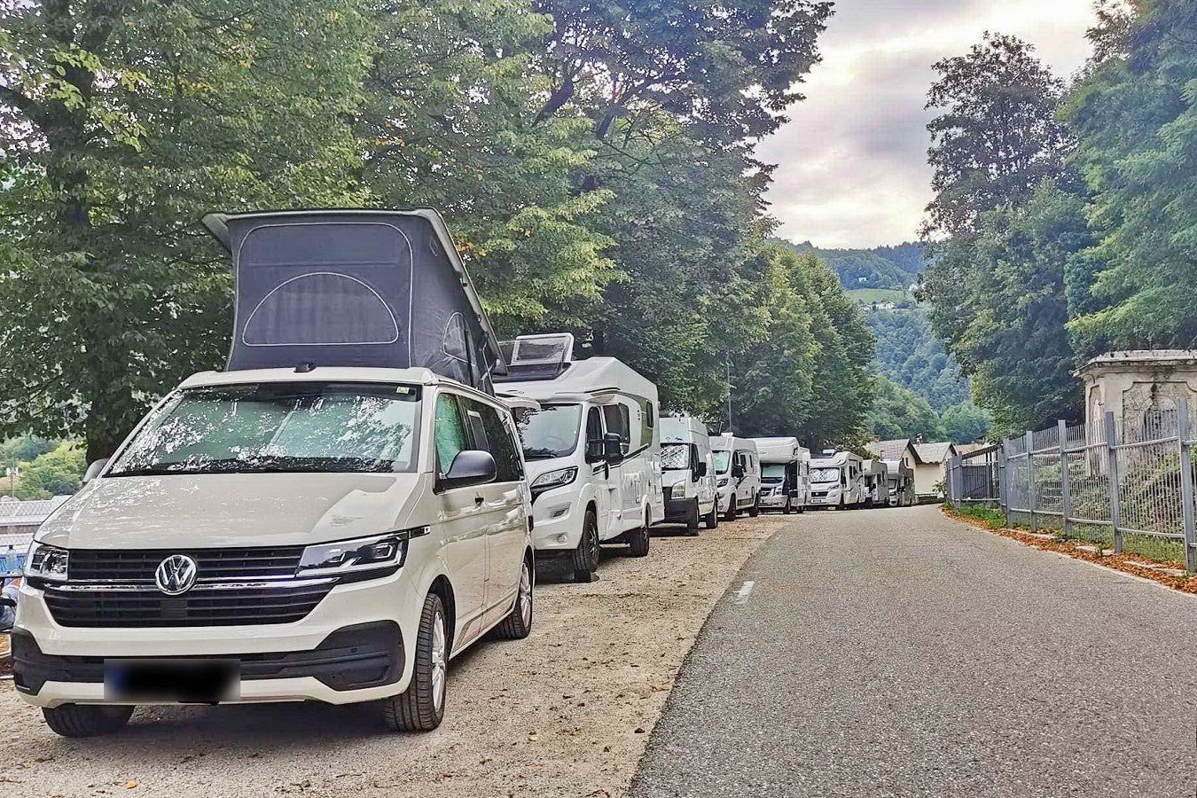 Camperstop Idrija parking fee